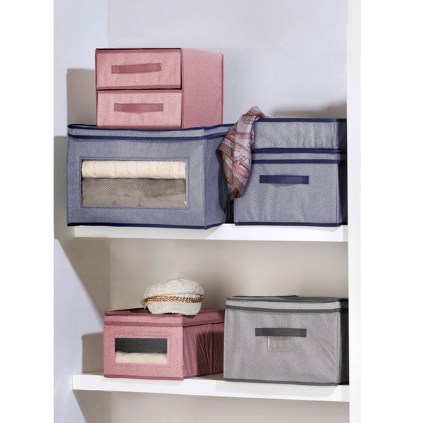 Storage box pink 40x30x20 cm | Telemarketing Store