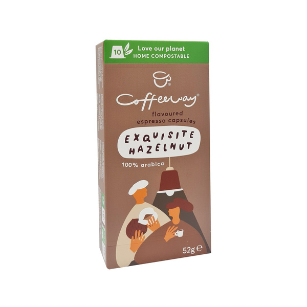 Εσπρέσο Coffeeway Φουντούκι 10 βιοδιασπώμενες κάψουλες | Telemarketing Store