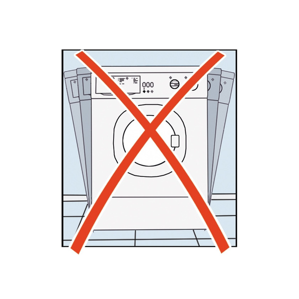 Αντικραδασμικές βάσεις για πλυντήριο σετ 4 τεμ. γκρι Thermoplast 4,5x2 ...