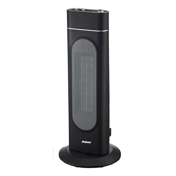 Ceramic Tower Heater PRCH-81036 Primo Rotating Black 2000W ...